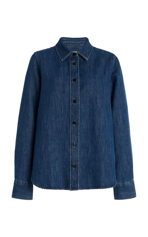 Closed Classic Denim Shirt - Dark Wash
