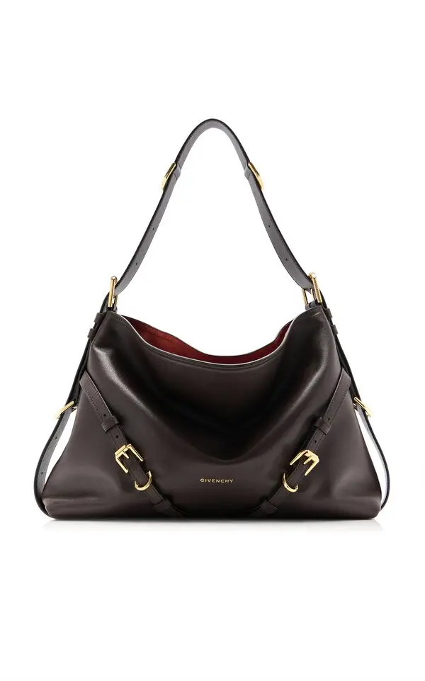 Givenchy Voyou Medium Leather Bag - Brown