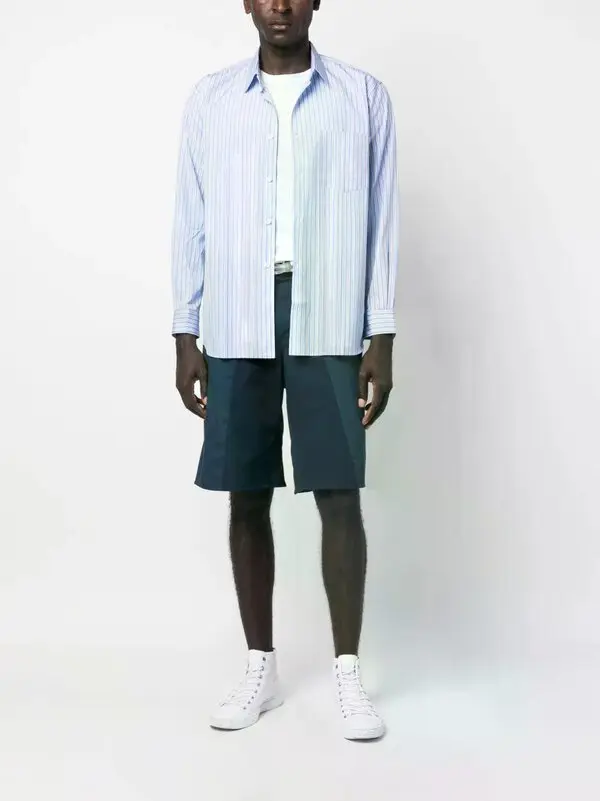 Comme Des Garçons Striped Long-sleeve Shirt