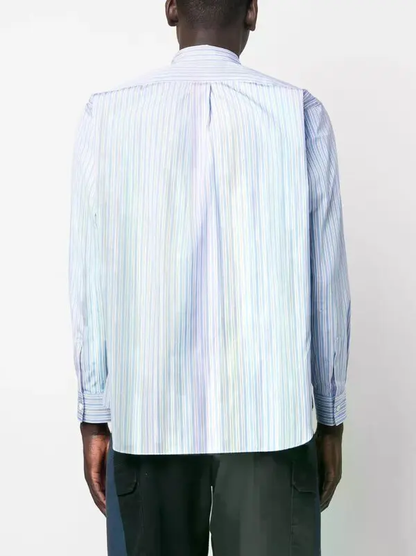 Comme Des Garçons Striped Long-sleeve Shirt