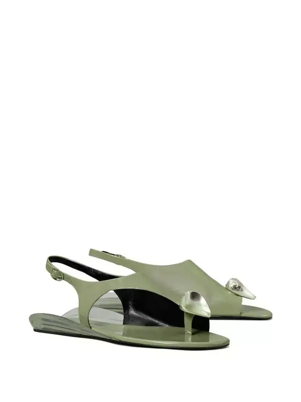Tory Burch Patos Asymmetric Slingback Sandals