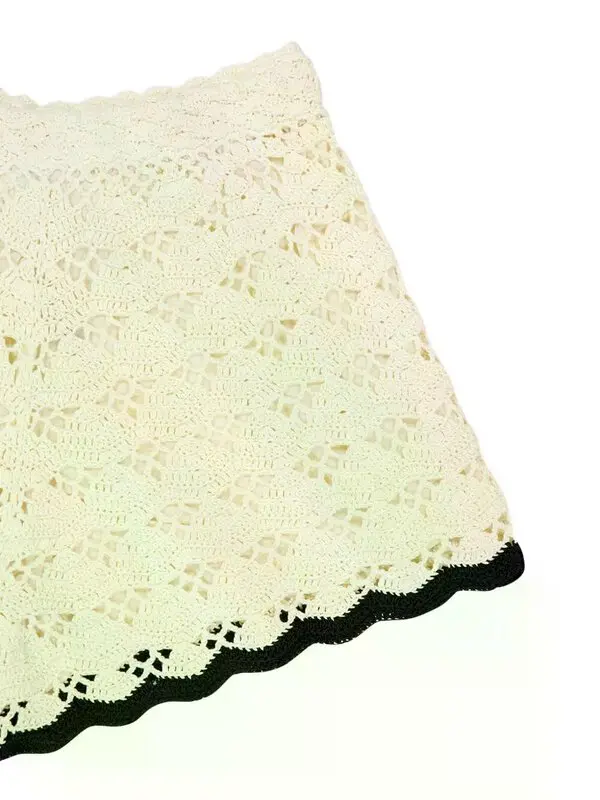 Zimmermann Crochet Shorts - Neutrals