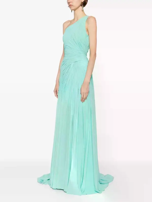 SAIID KOBEISY Embellished Crepe Gown