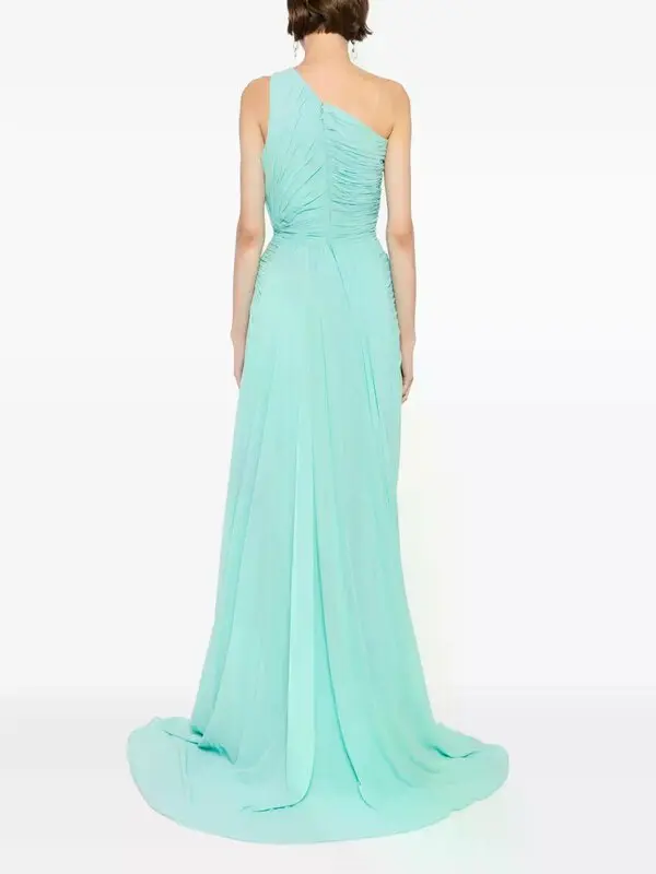 SAIID KOBEISY Embellished Crepe Gown