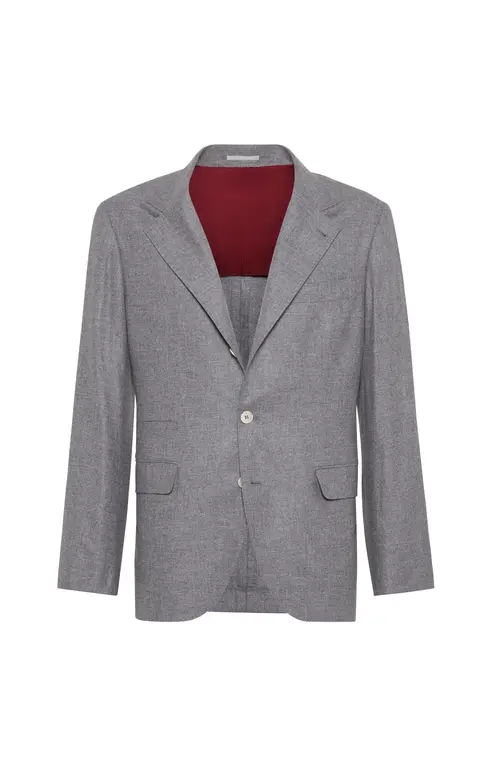 Brunello Cucinelli Flannel Blazer