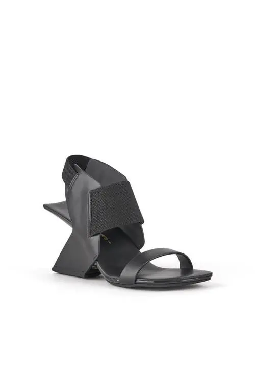 United Nude Loop Reiki Hi Sandals - Black