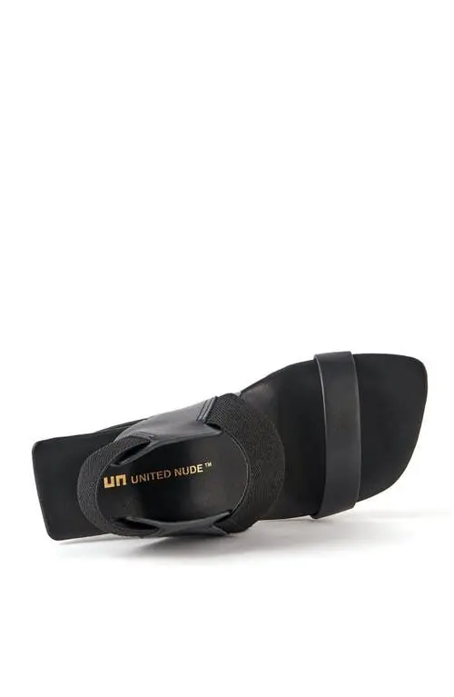 United Nude Loop Reiki Hi Sandals - Black