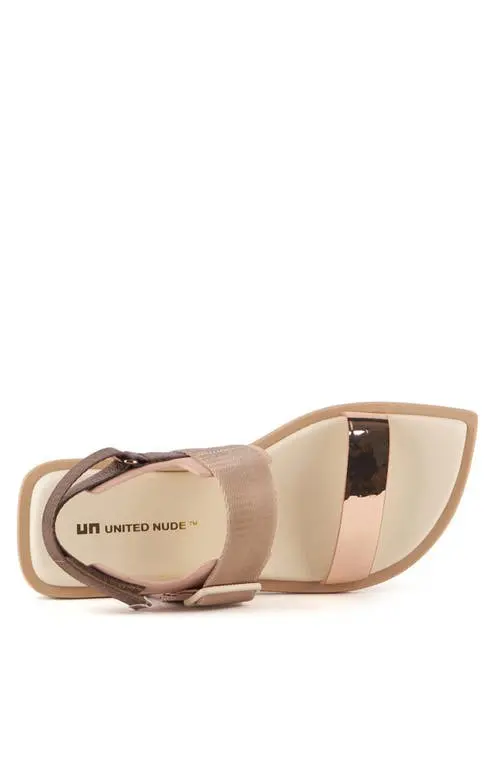 United Nude Tara Soga Lo Sandals - Cameo Mix