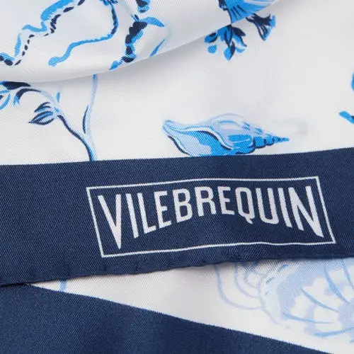 Vilebrequin Silk Scarf Medusa And Shells