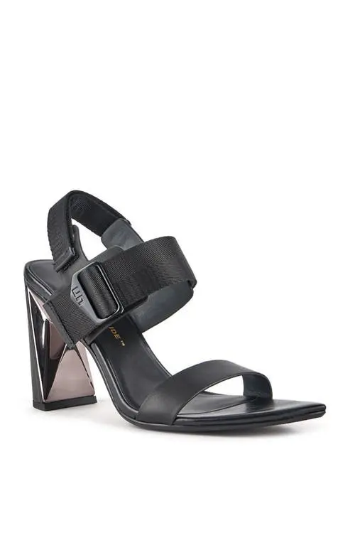United Nude Poly Soga Hi Sandals - Black