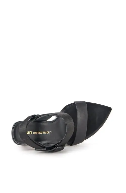 United Nude Poly Soga Hi Sandals - Black