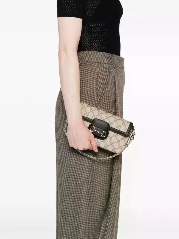 Gucci Small Horsebit 1955 Shoulder Bag - Neutrals