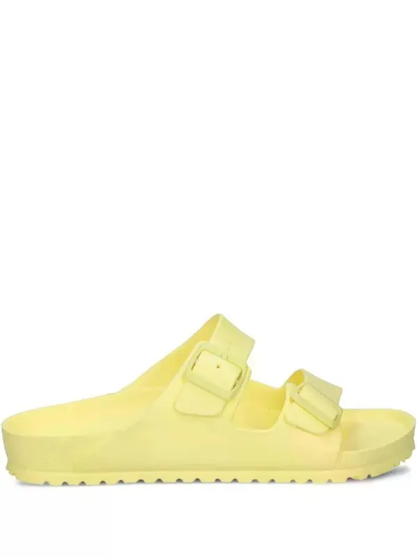 BIRKENSTOCK Arizona Double-buckle Slides - Yellow