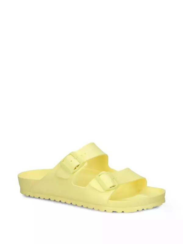 BIRKENSTOCK Arizona Double-buckle Slides - Yellow