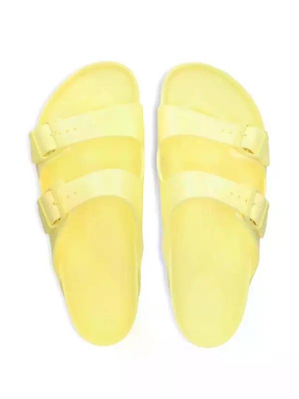 BIRKENSTOCK Arizona Double-buckle Slides - Yellow