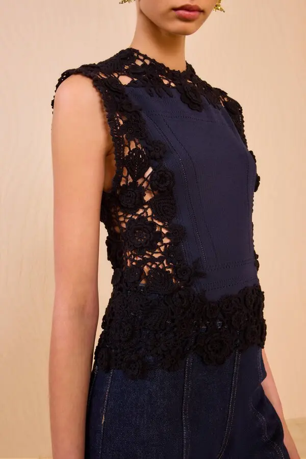 Ulla Johnson Gigi Sleeveless Knit Top - Eclipse