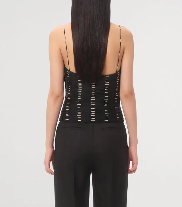Valentino Garavani Silk Polka-dot Top