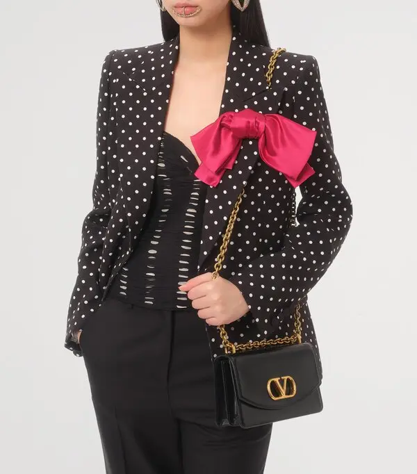 Valentino Garavani Silk Polka-dot Top