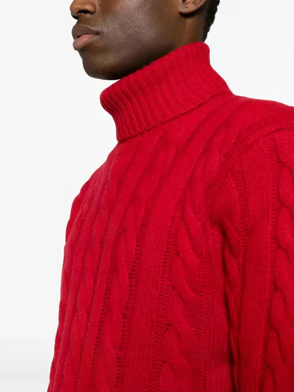 Polo Ralph Lauren Cable-knit Roll-neck Jumper