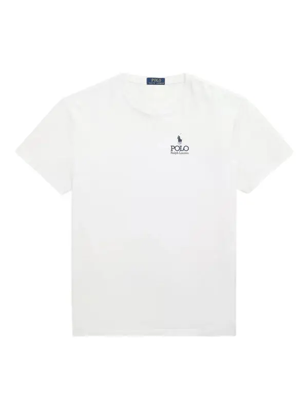 Polo Ralph Lauren Logo-embroidered T-shirt - White