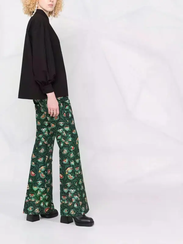 La DoubleJ Poet Button-placket Cotton Shirt