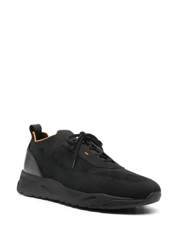 Santoni Stretch-knit Sneakers