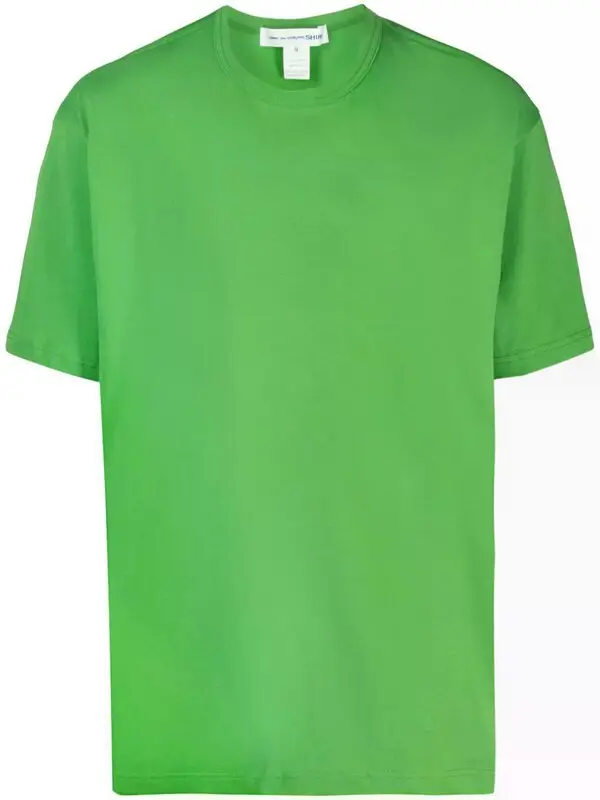 Comme Des Garçons Short-sleeve Round-neck T-shirt - Green