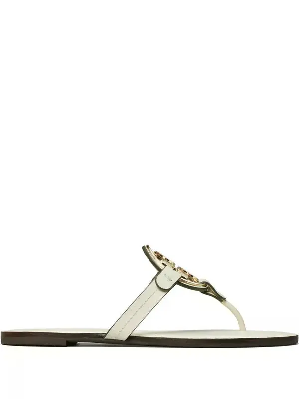 Tory Burch Miller Metal Sandals - Neutrals