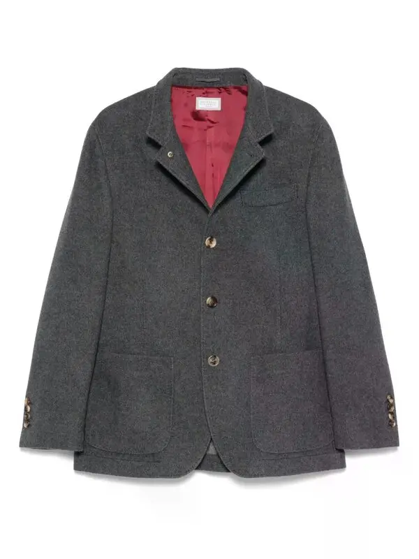 Brunello Cucinelli Cashmere Jacket - Grey