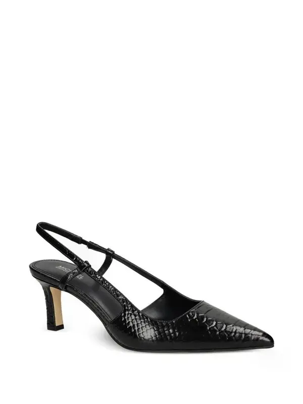 Michael Kors Alora 63mm Slingback Pumps - Black