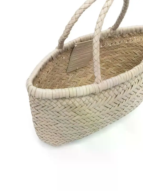 Dragon Diffusion Mini Flat Gora Leather Tote Bag