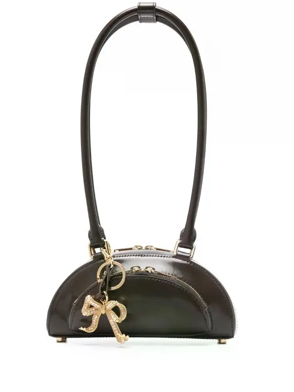 SELF-PORTRAIT Curved Charm Shoulder Bag