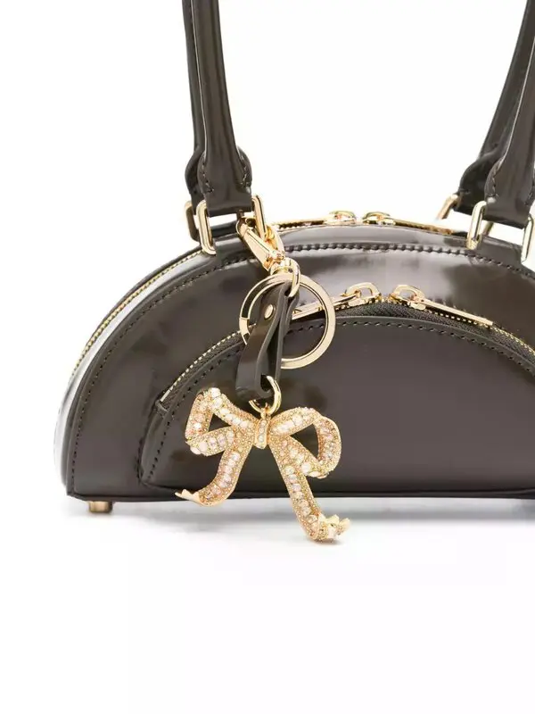 SELF-PORTRAIT Curved Charm Shoulder Bag