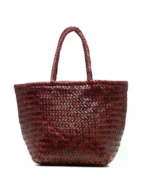 Dragon Diffusion Grace Basket Small Tote Bag - Brown