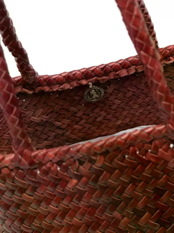 Dragon Diffusion Grace Basket Small Tote Bag - Brown