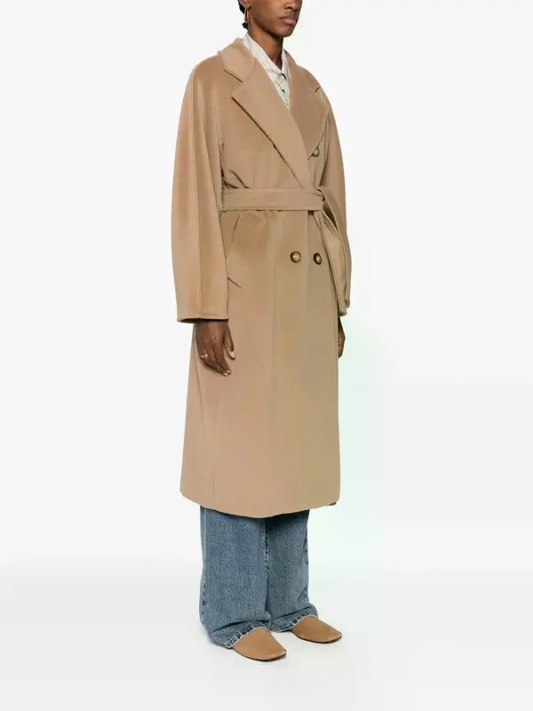 Max Mara Madame Belted Coat - Neutrals
