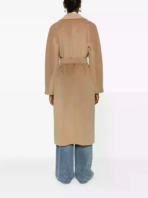 Max Mara Madame Belted Coat - Neutrals