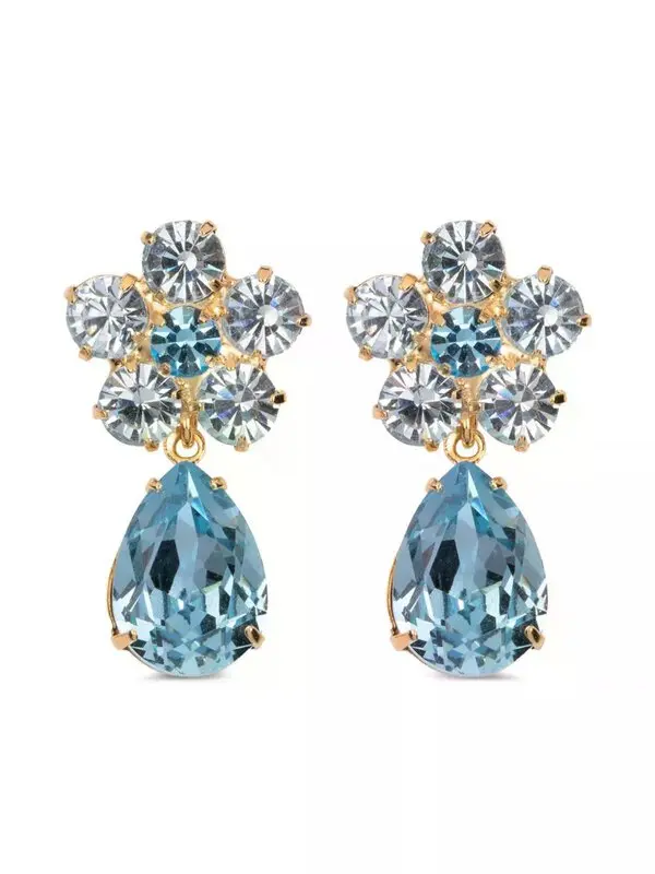 JENNIFER BEHR Janna Earrings - Blue