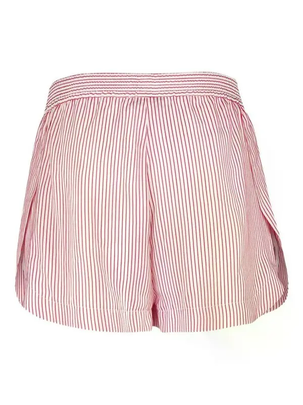 Stella McCartney Striped Silk Shorts