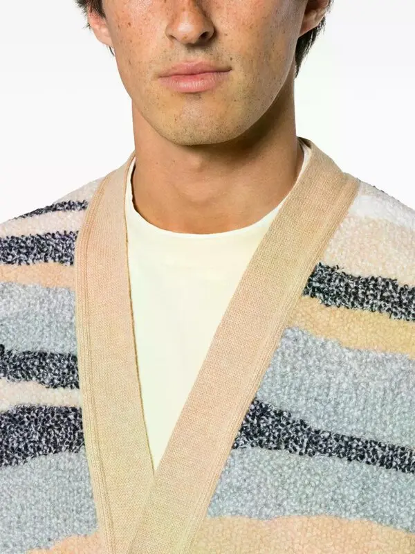 Missoni Zigzag-jacquard Wool Cardigan