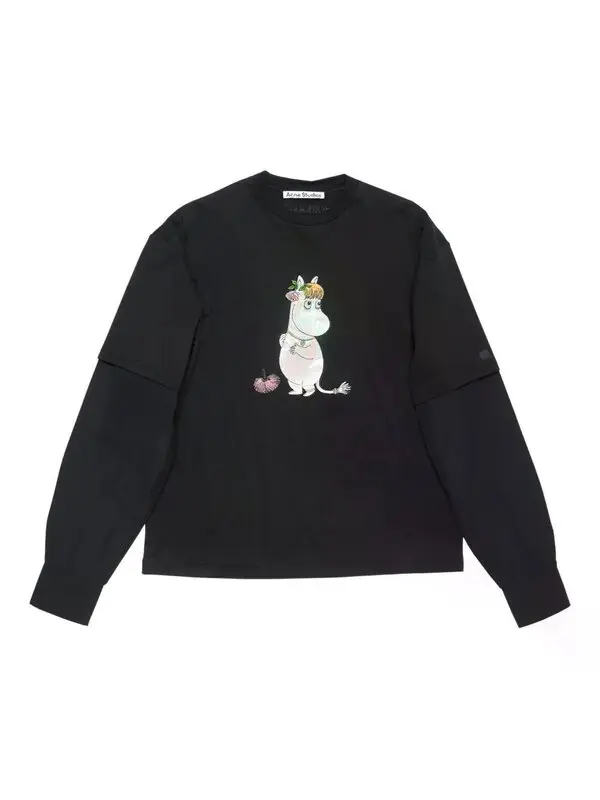 Acne Studios Graphic-print Sweatshirt