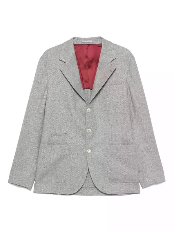 Brunello Cucinelli Fine-ribbed Blazer