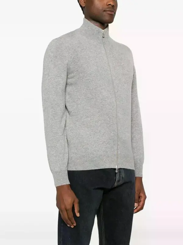 Brunello Cucinelli Cashmere Cardigan - Grey