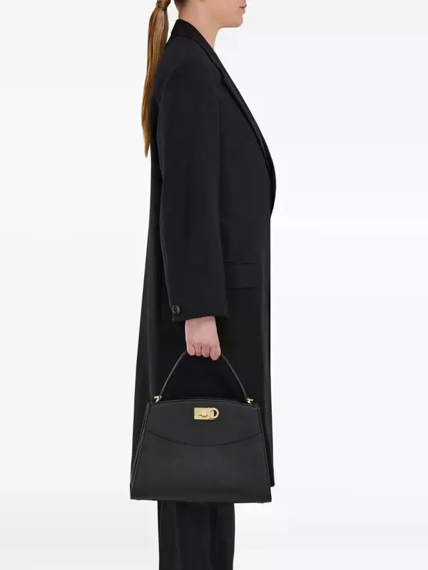 FERRAGAMO Studio Box Tote Bag - Black