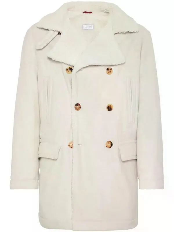 Brunello Cucinelli Double-breasted Wool Coat