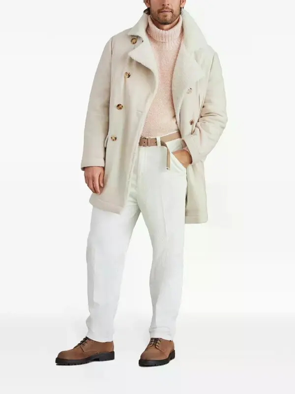 Brunello Cucinelli Double-breasted Wool Coat