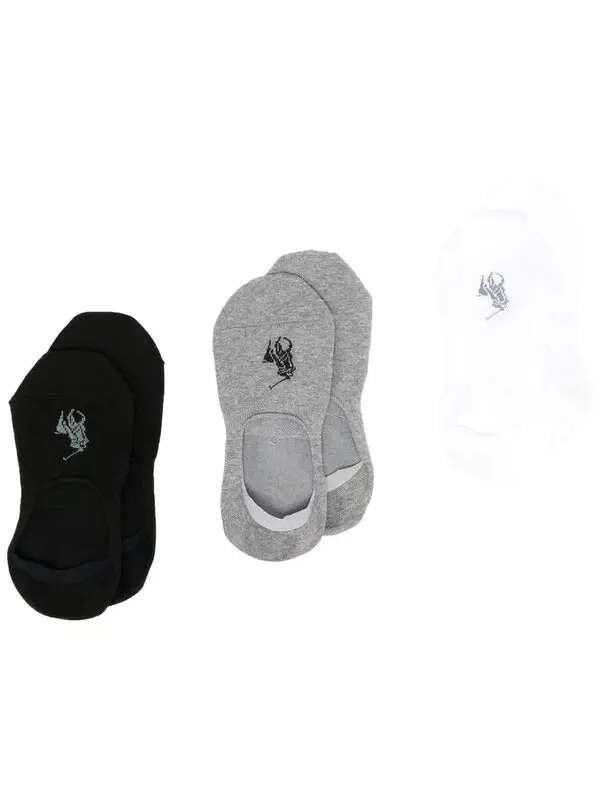Polo Ralph Lauren 3-pack Pony Liner Socks