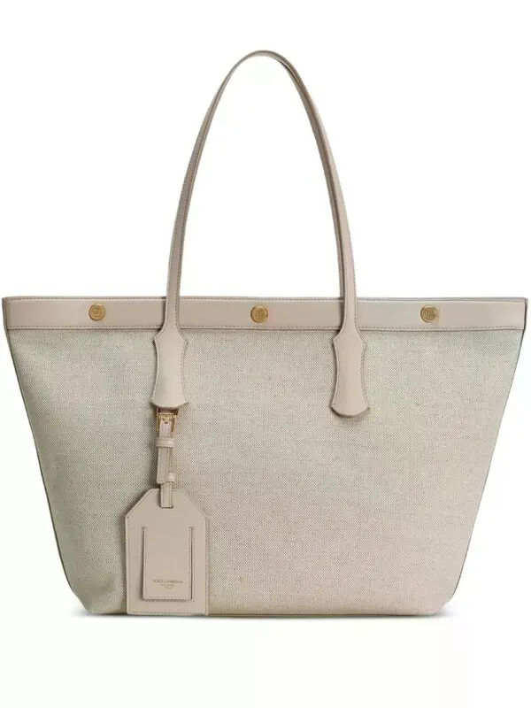 Dolce & Gabbana Atene Canvas Shoulder Bag