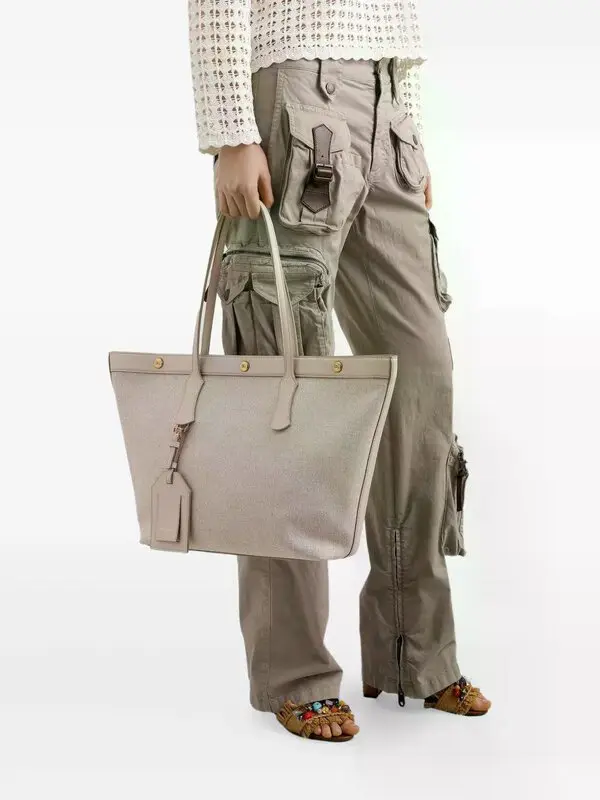 Dolce & Gabbana Atene Canvas Shoulder Bag