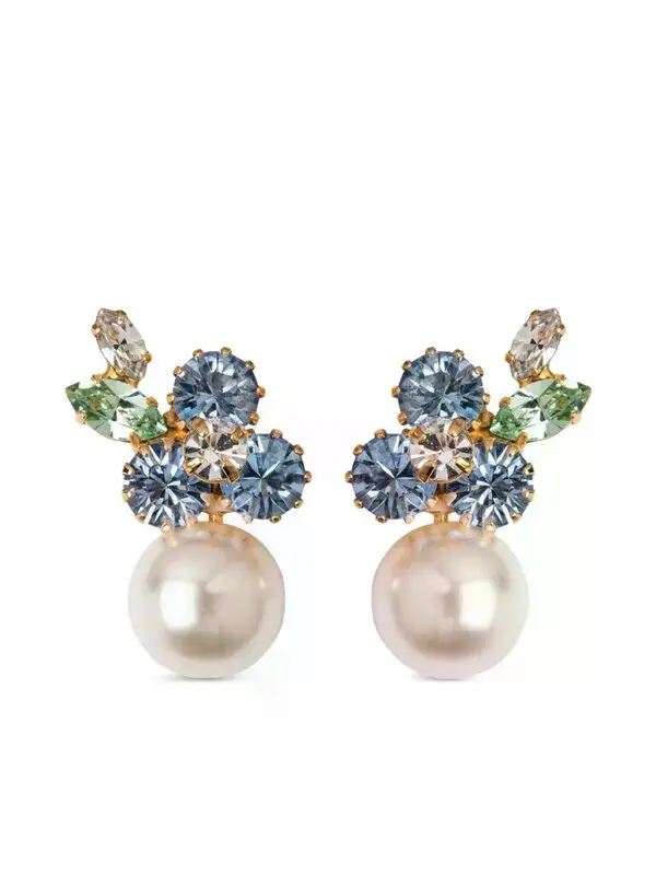 JENNIFER BEHR Vivi Earrings - Blue